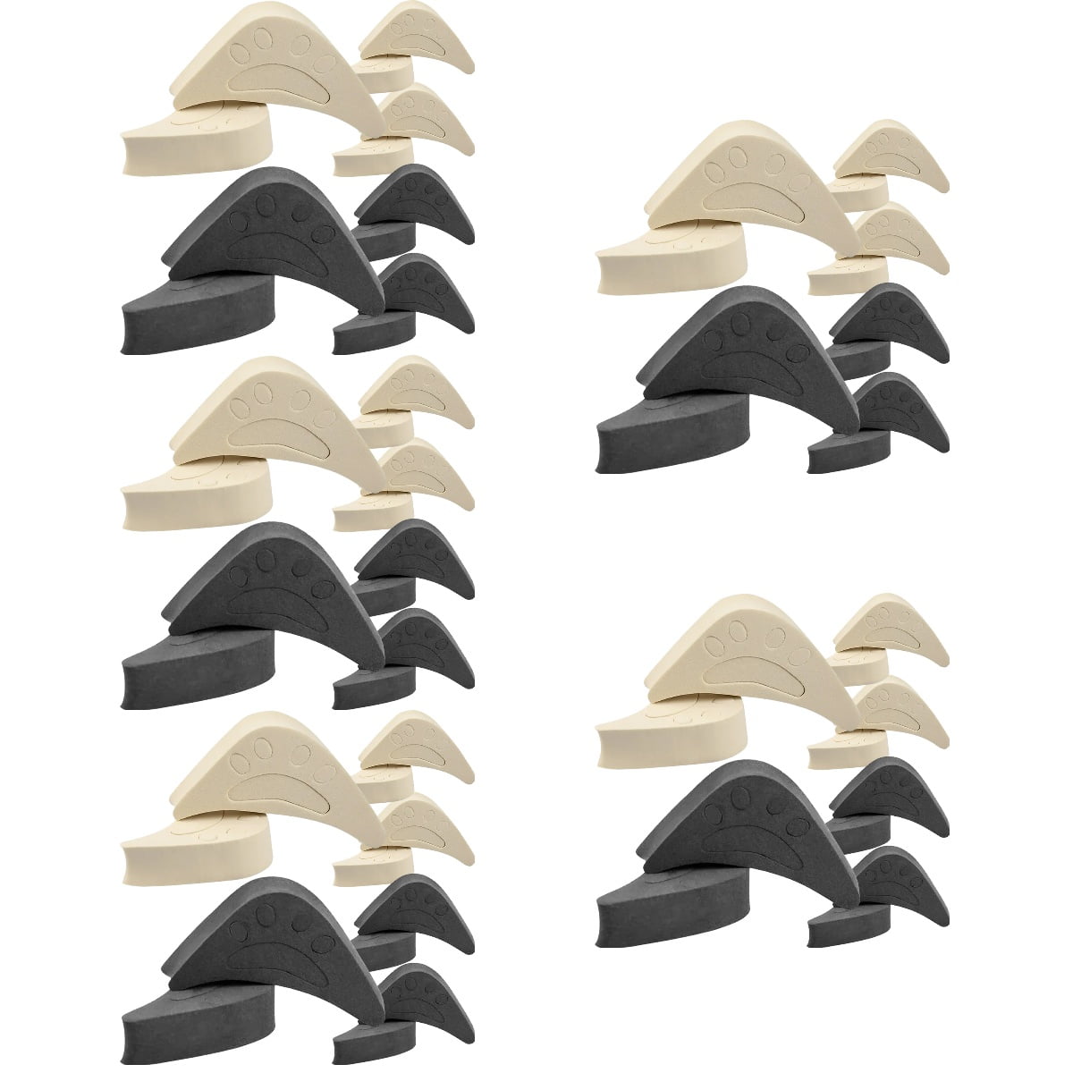 30 Pairs Women Shoe Inserts Shoes Insole Socks for Bunions Women's Man ...