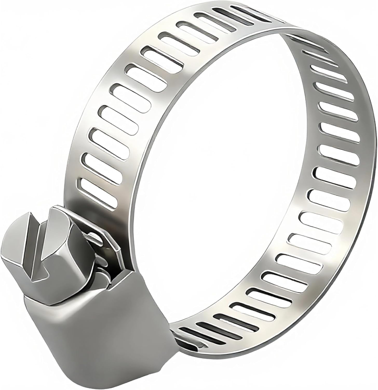 30 Pcs 1/4"~1/2"(6-12mm) 304 Stainless Steel Hose Clamps-Worm Drive ...