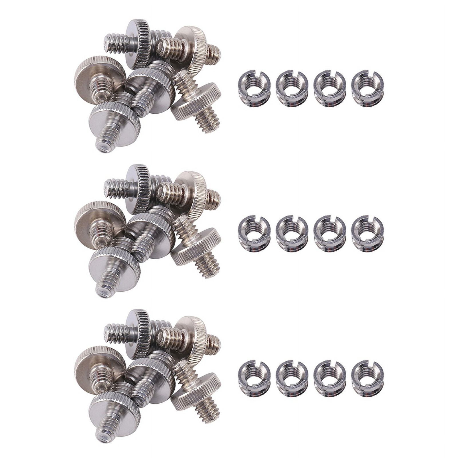 30 Pcs 1/4 Inch and 3/8 Inch Camera Screw Adapter Converter Threaded ...