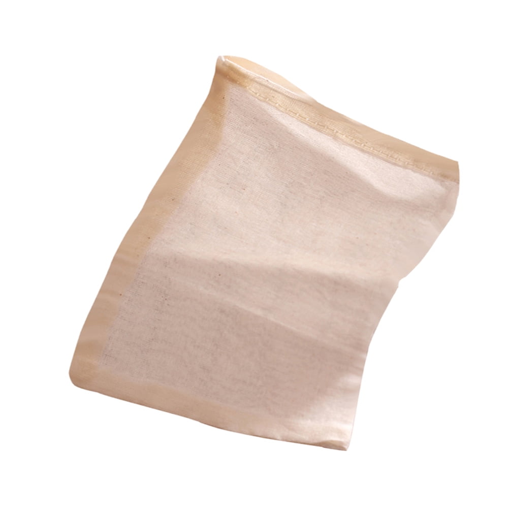 30 Pcs 15x20cm Cotton Reuseable Drawstring Bags Strainer Filter Bag for ...