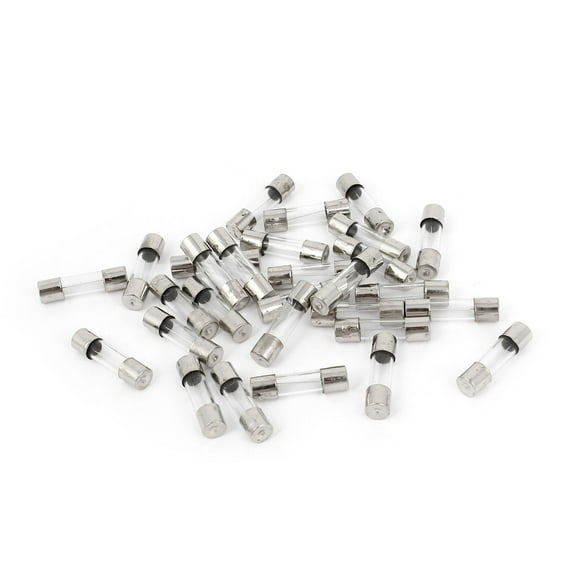 30 Pcs 250V 5A F5AL Quick Fast Blow Type Glass Tube Fuses 5mm x 20mm ...