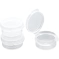 30 Pcs 5 Grams Plastic Cosmetic Jars Empty Clear Case Mini Sample ...