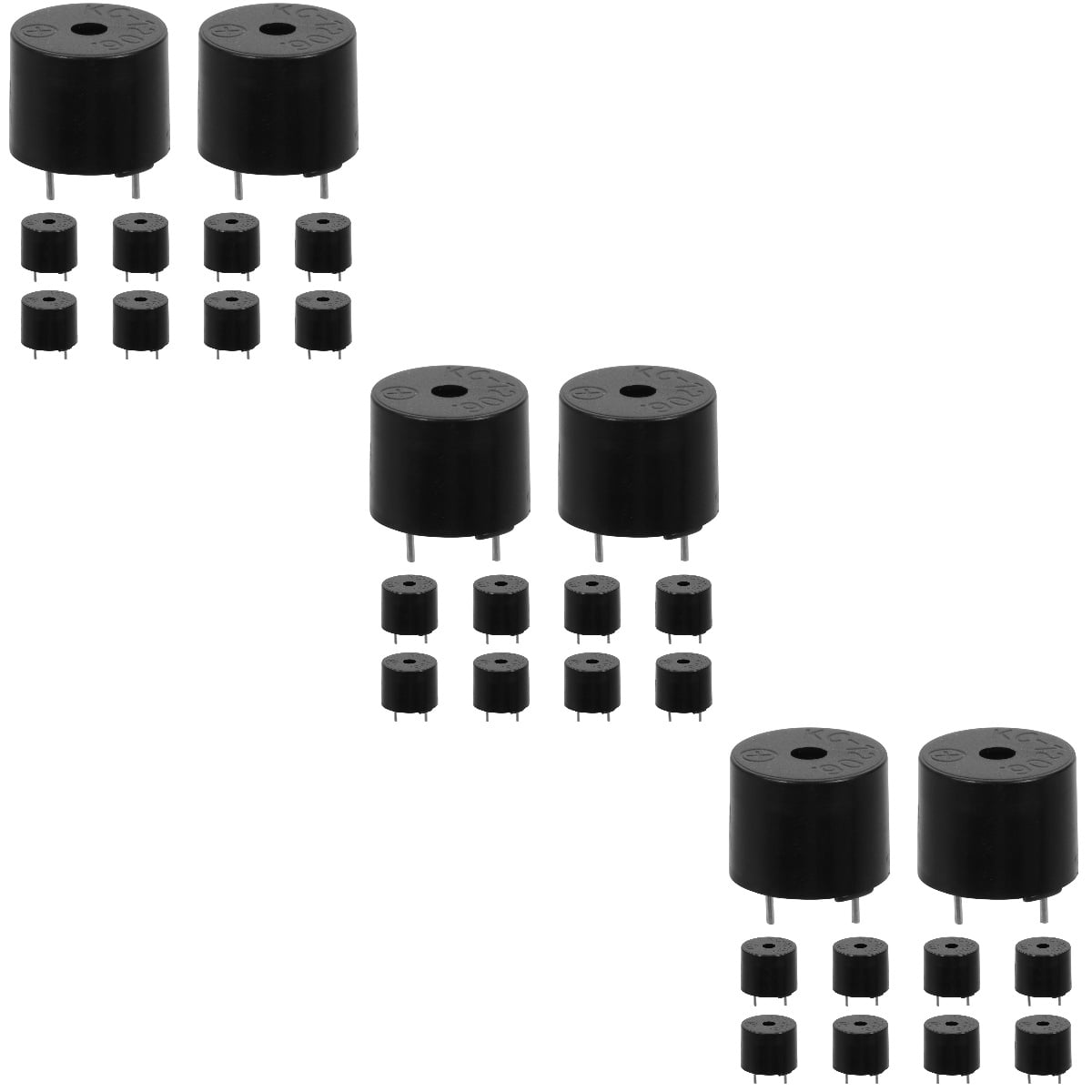 30 Pcs 5v Buzzer High Decibels Alarm Passive Electric Electronic ...