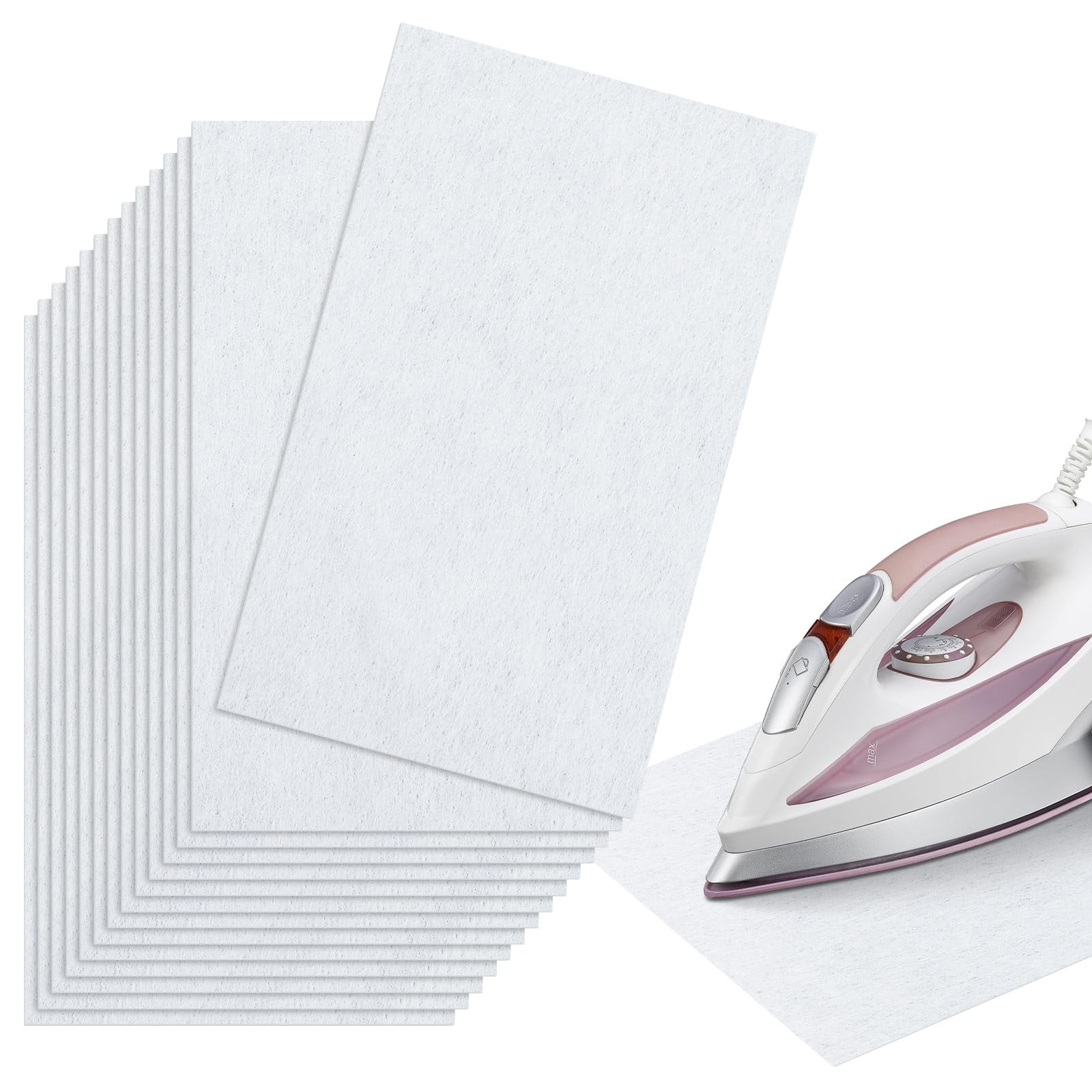 30 Pcs 6 x 10 Inch Hot Iron Cleaner Sheets Faultless Cream Stainless ...