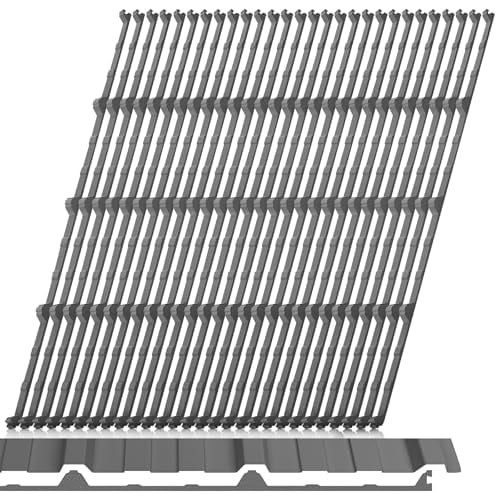 30 Pcs 9 Outside Metal Roof Foam Closure Strips Classic Rib Profile ...