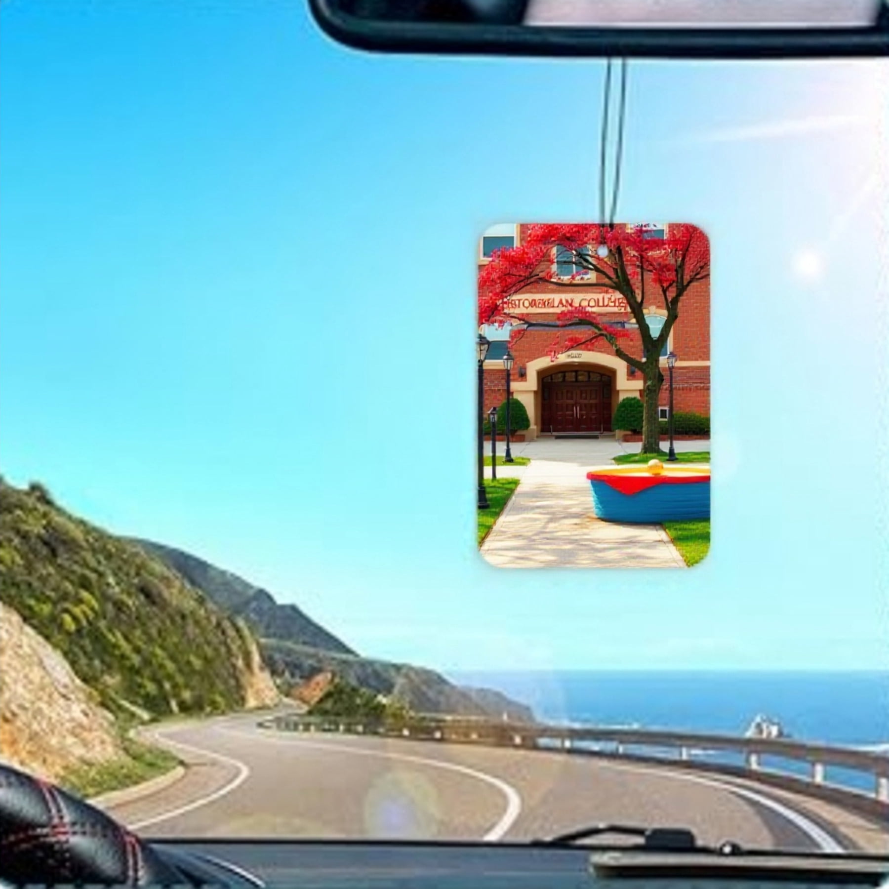 30 Pcs Air Freshener for Car - Charming Brick Facade Design with ...