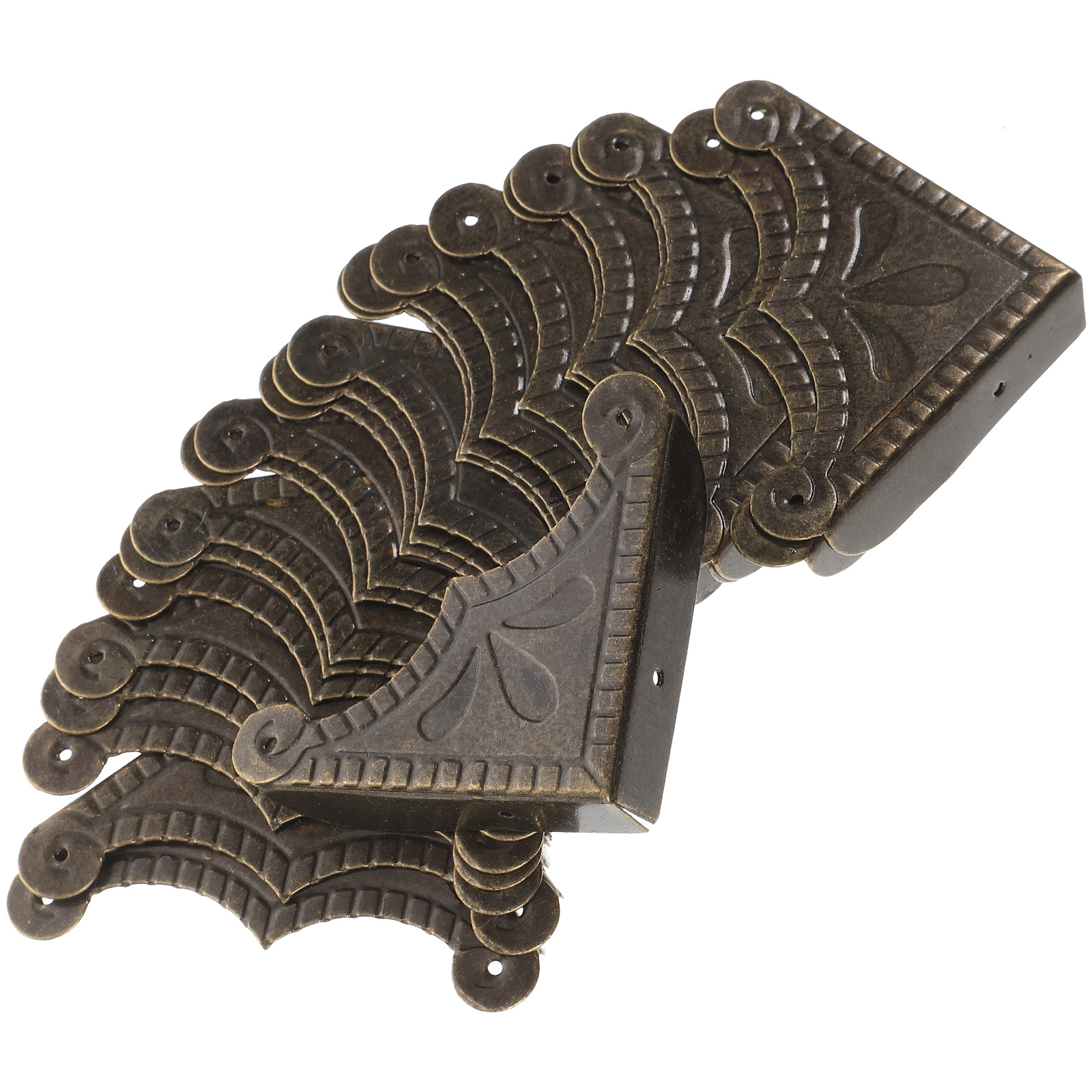 30 Pcs Antique Cornerite Gift Box Protectors Decorative Baby - Walmart.com