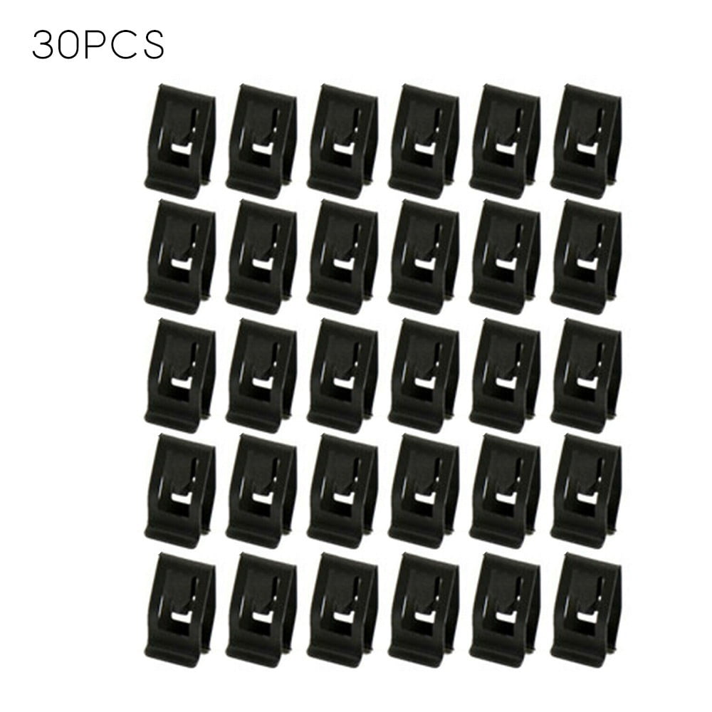 30 Pcs Auto Car Front Console Dash Dashboard Trim Metal Retainer ...