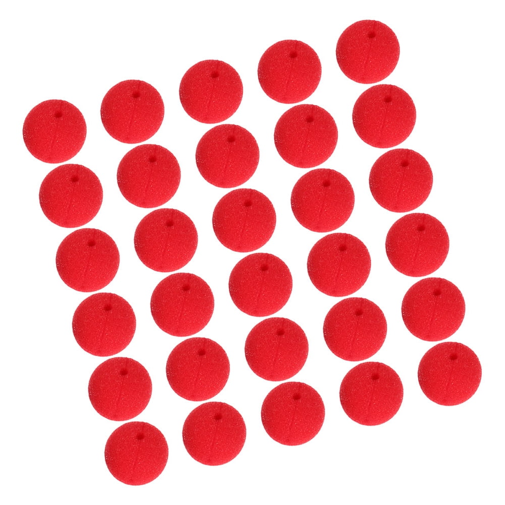 30 Pcs Beeping Prank Device Foam Clown Nose Child - Walmart.com