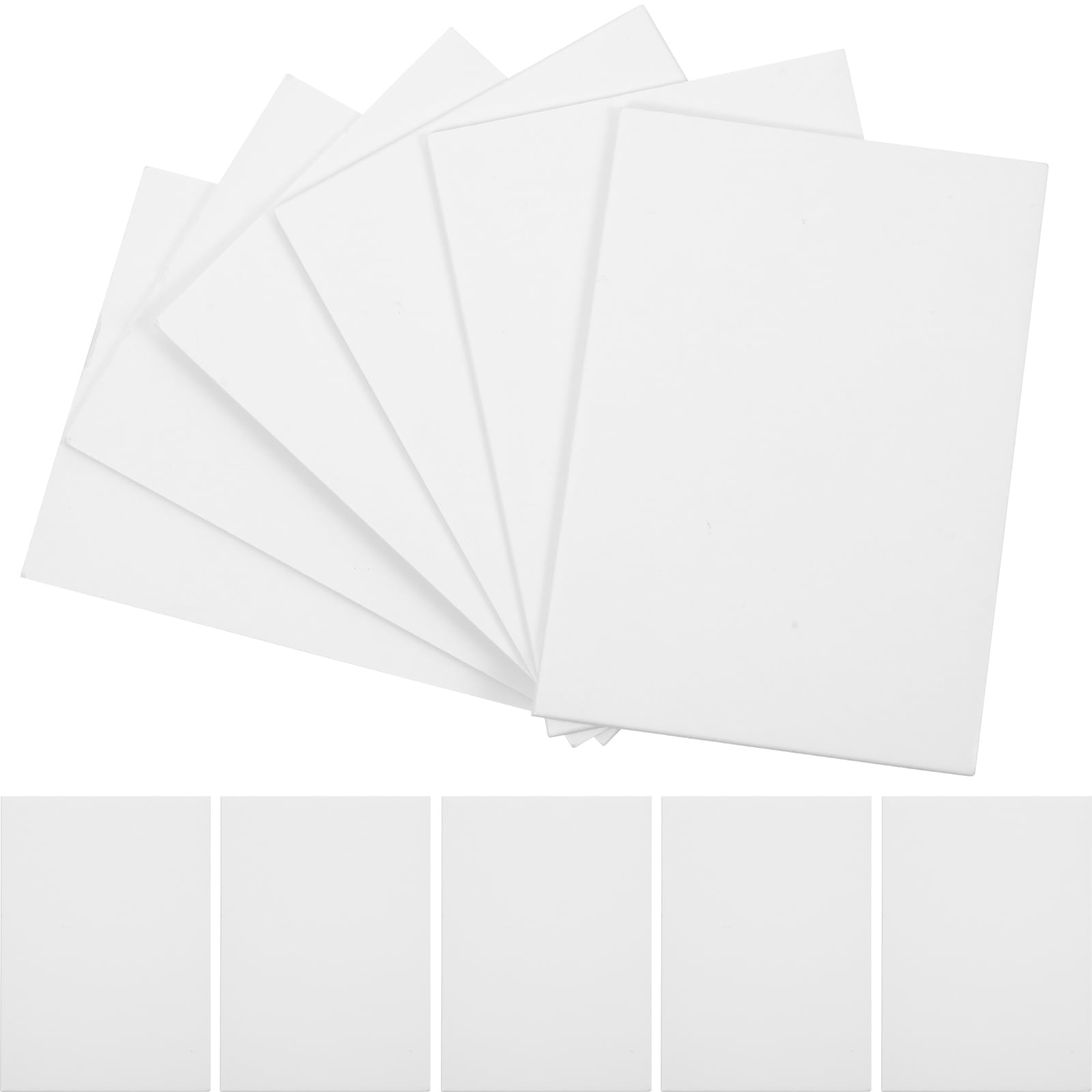 White Thick Card Stock for Game Cards 30Pcs Hard Blank Cardstock ...