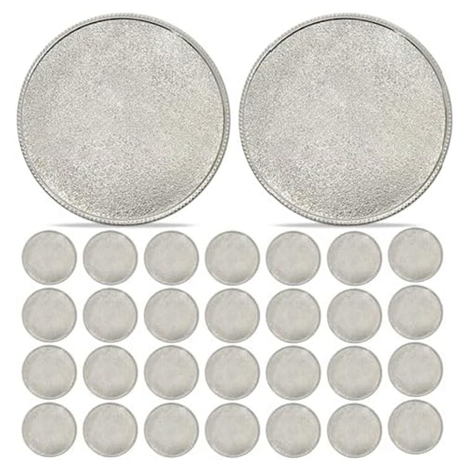 30 Pcs Blanks 40mm Blank Coins for DIY Crafts Engraving Jewelry Making ...