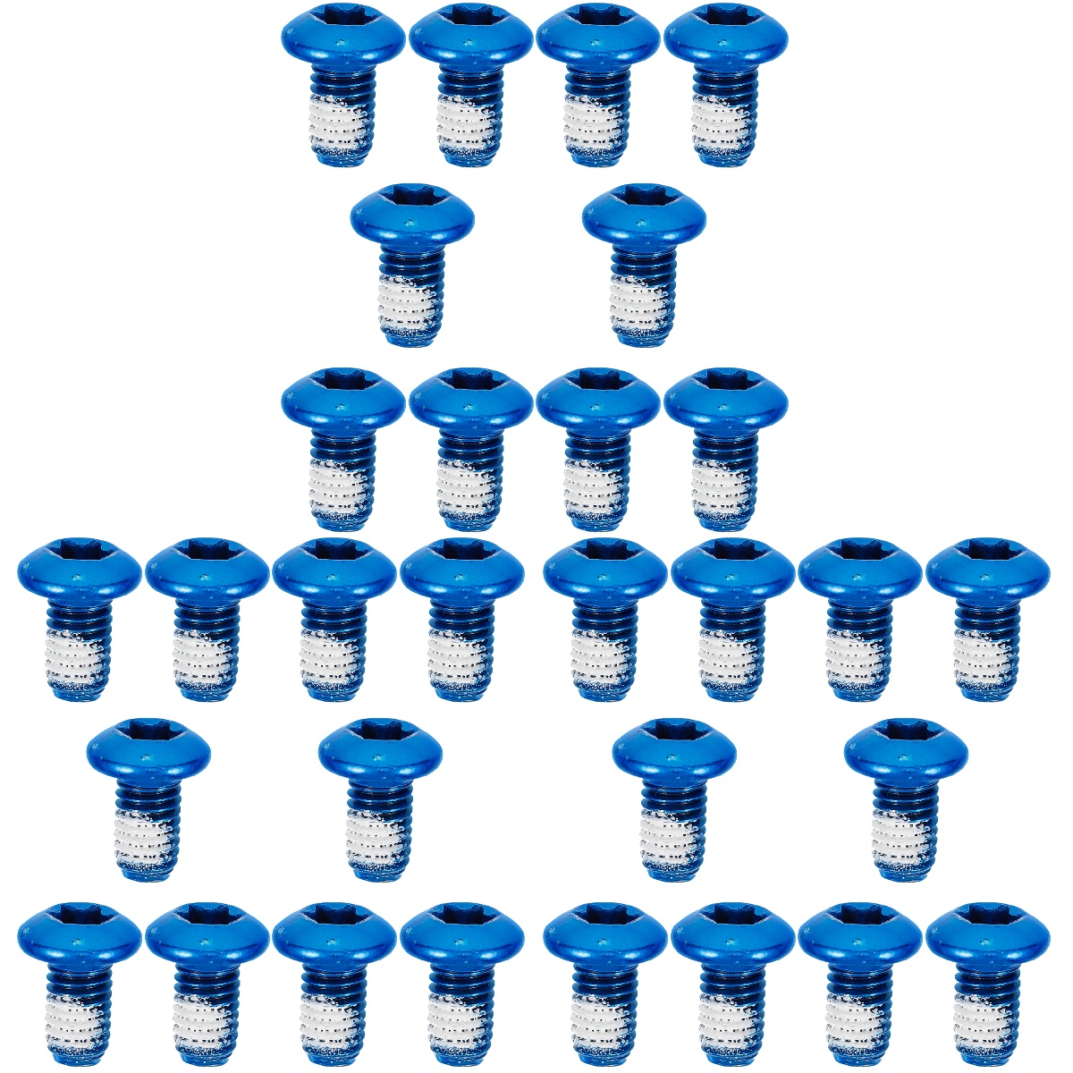 30 Pcs Brake Pad Screw Disc Fixed Bolt Bike Supply Pads Stainless Steel ...