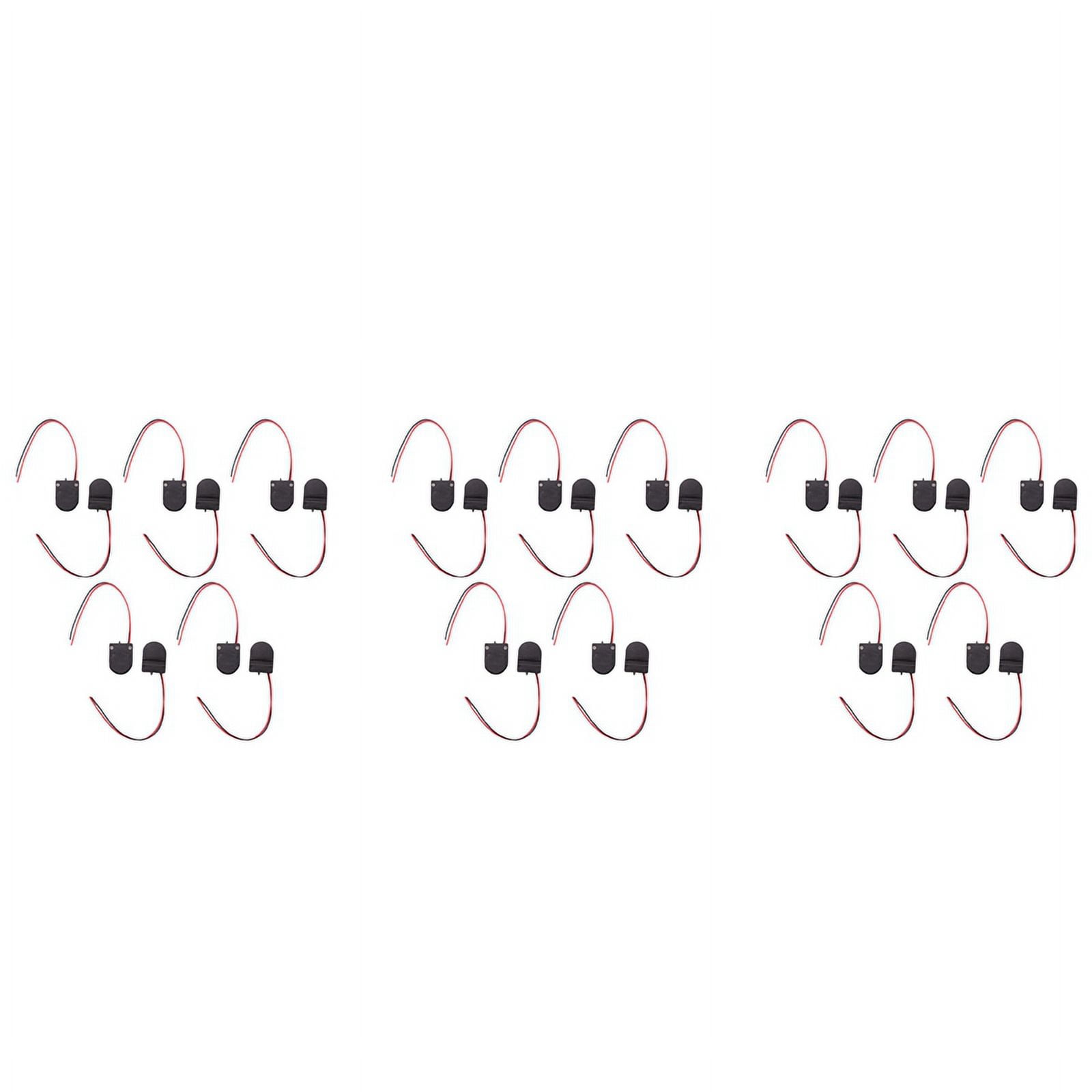 30 Pcs Cr2032 Button Coin Cell Battery Socket Holder With On Switch 3v Battery Box