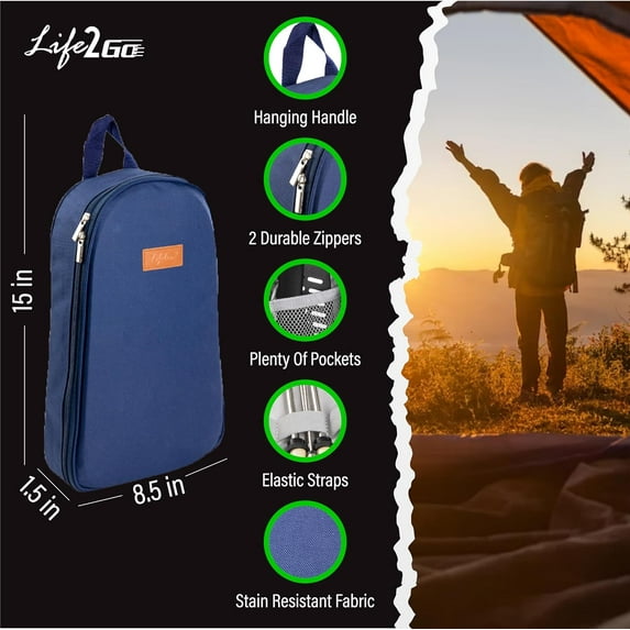 30 Pcs Camp Cooking Utensil Set & Outdoor Kitchen Gear Cookware Kit ...