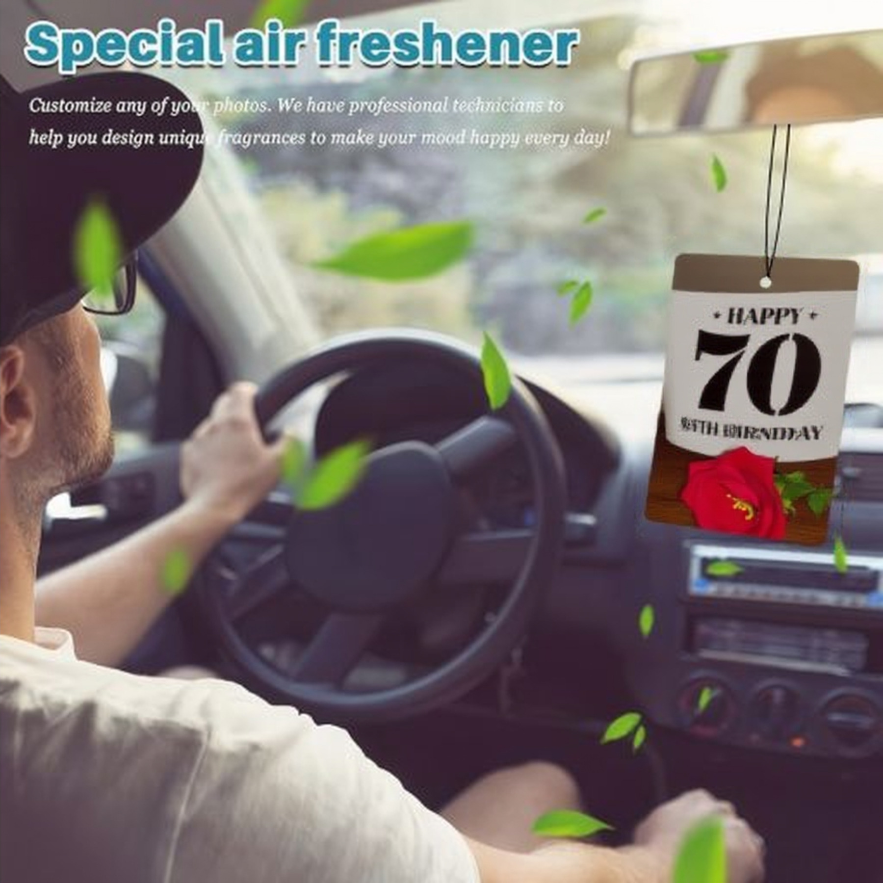 30 Pcs Car Air Fresheners - Assorted Fun Patterns & Designs ...