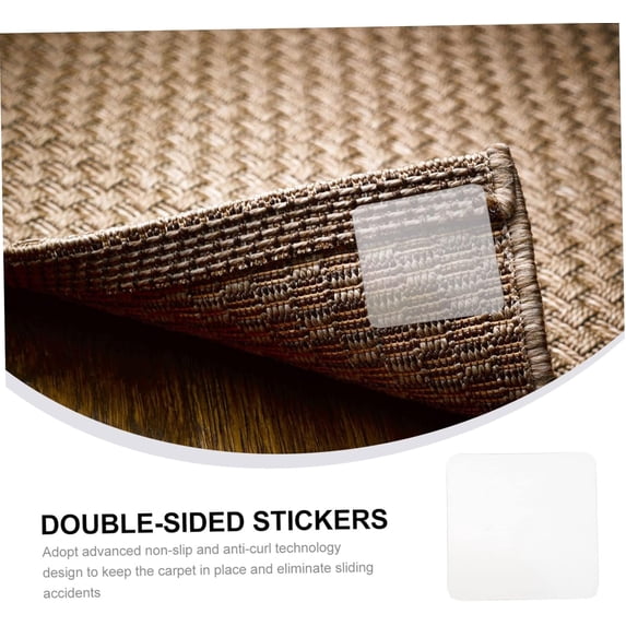30 Pcs Carpet Stickers Floor Stickers Non Skid Rug Pad Rug Tapes ...