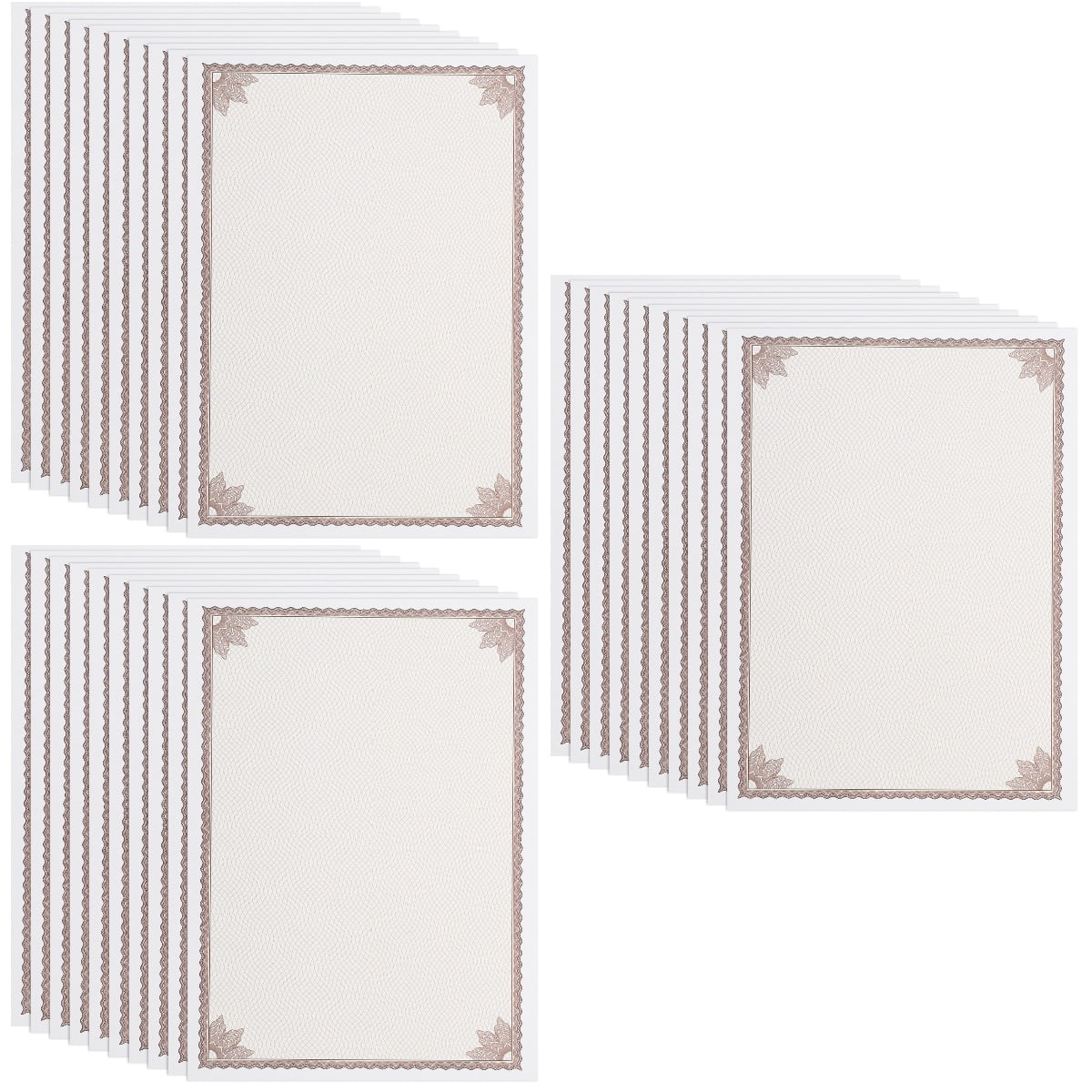 30 Pcs Certificate Inner Page Printing Paper Parchment Graduation ...