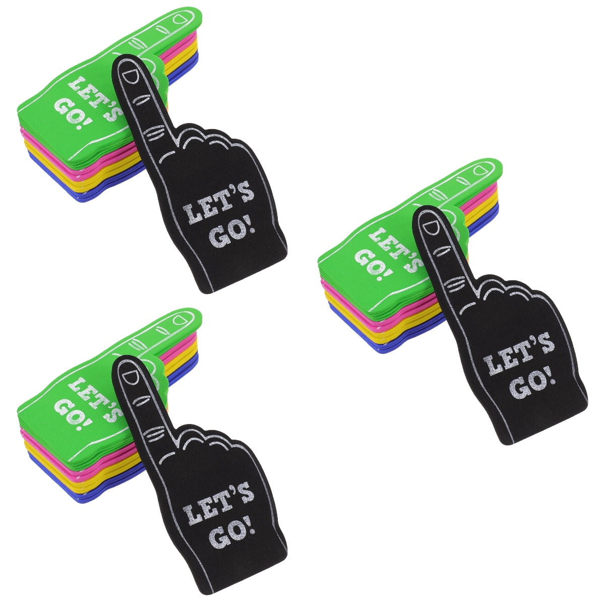 30 Pcs Cheering Squad Use Prop Foams Finger for Sports Events Foam ...