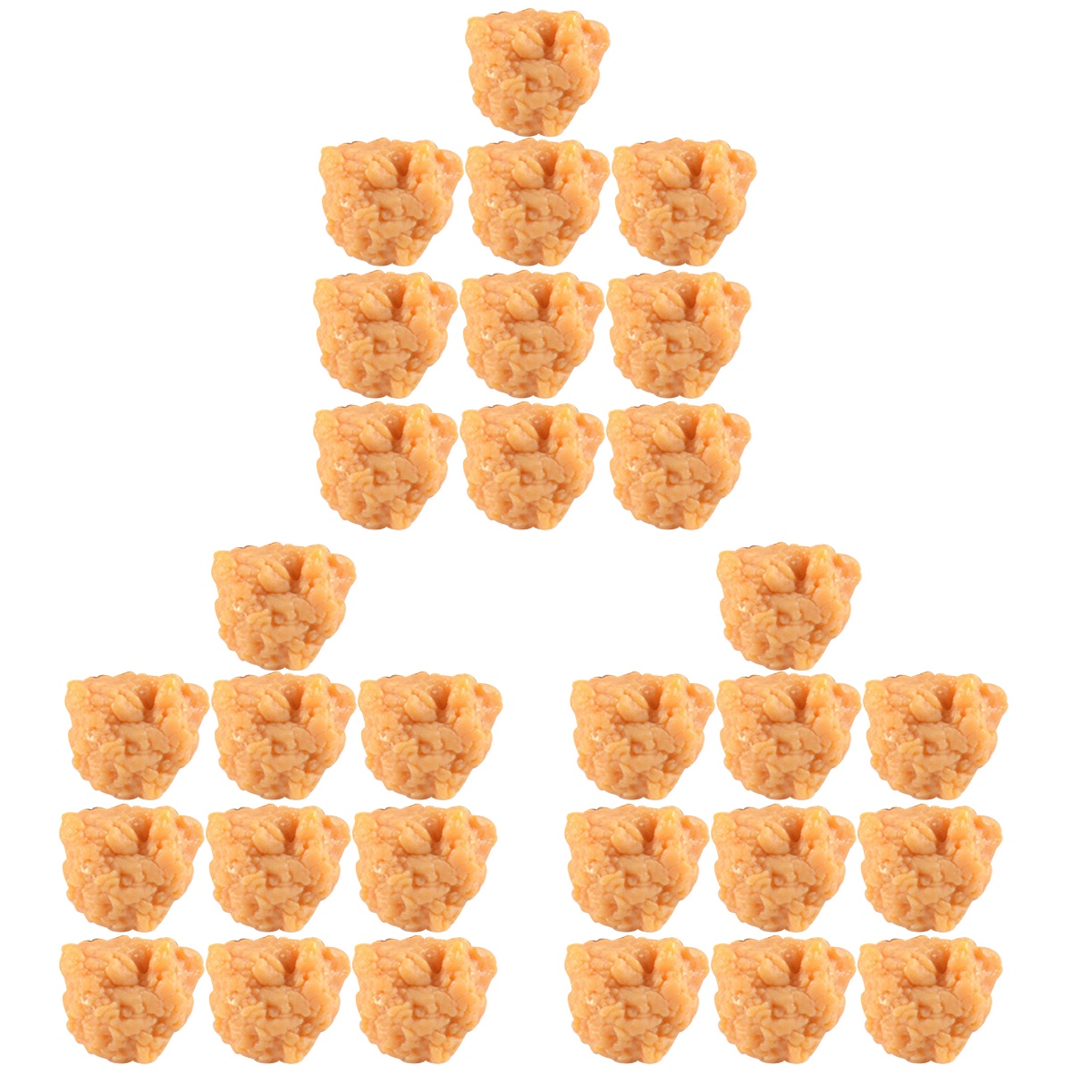 30 Pcs Chicken Nuggets Tabletop Decor House Decorations for Home ...