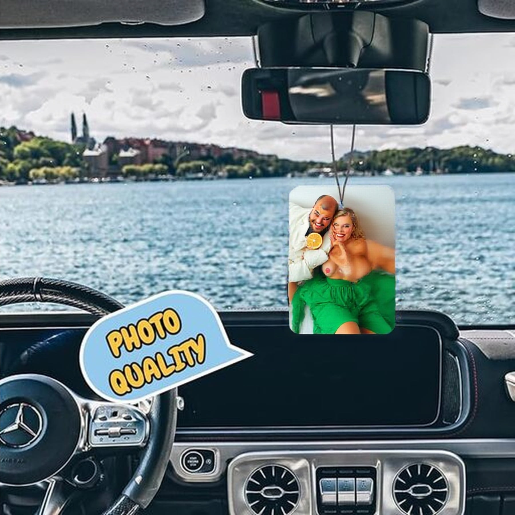 30 Pcs Citrus Air Fresheners for Car - Refreshing Scent with Elegant ...