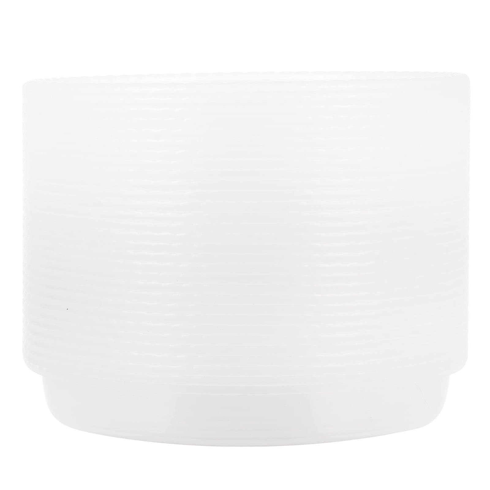 30 Pcs Clear Containers Flower Pot Holder Round Plant Tray Easy to ...