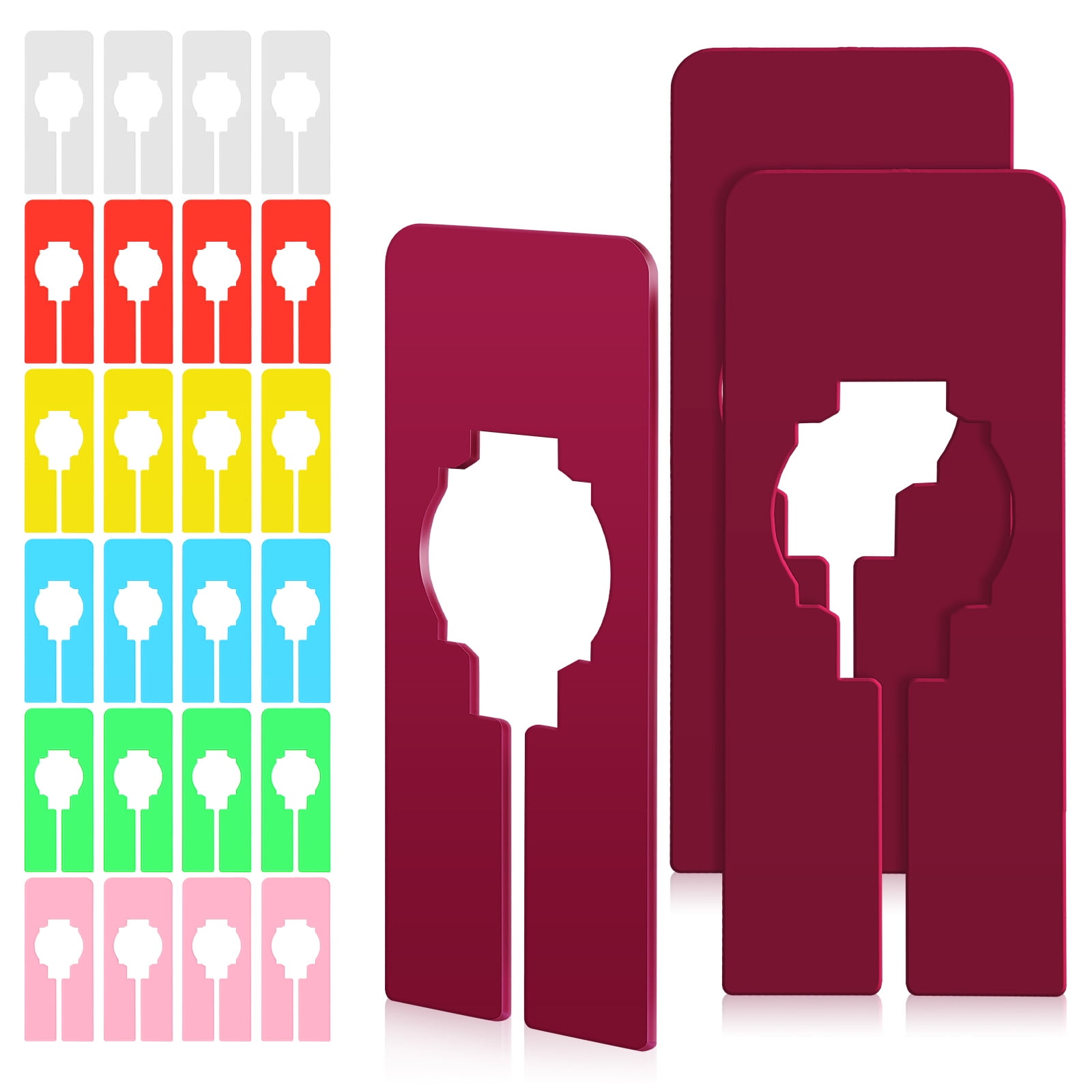 30 Pcs Coat Hangers Divider Reusable Closet Dividers Separators ...