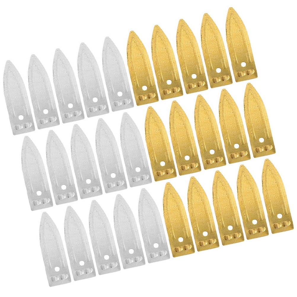 30 Pcs Copper Zinc Electrode Strip Batteries Experiment Supplies Zinc ...