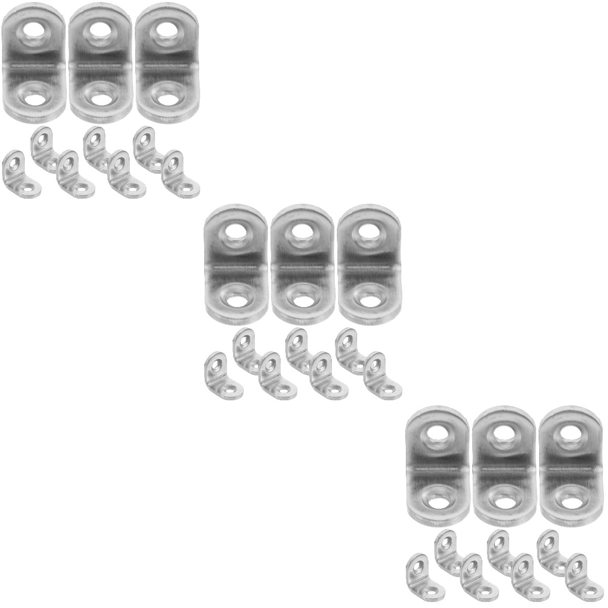 30 Pcs Corner Connector Metal Shelf Code Shelves Desk Assescories ...