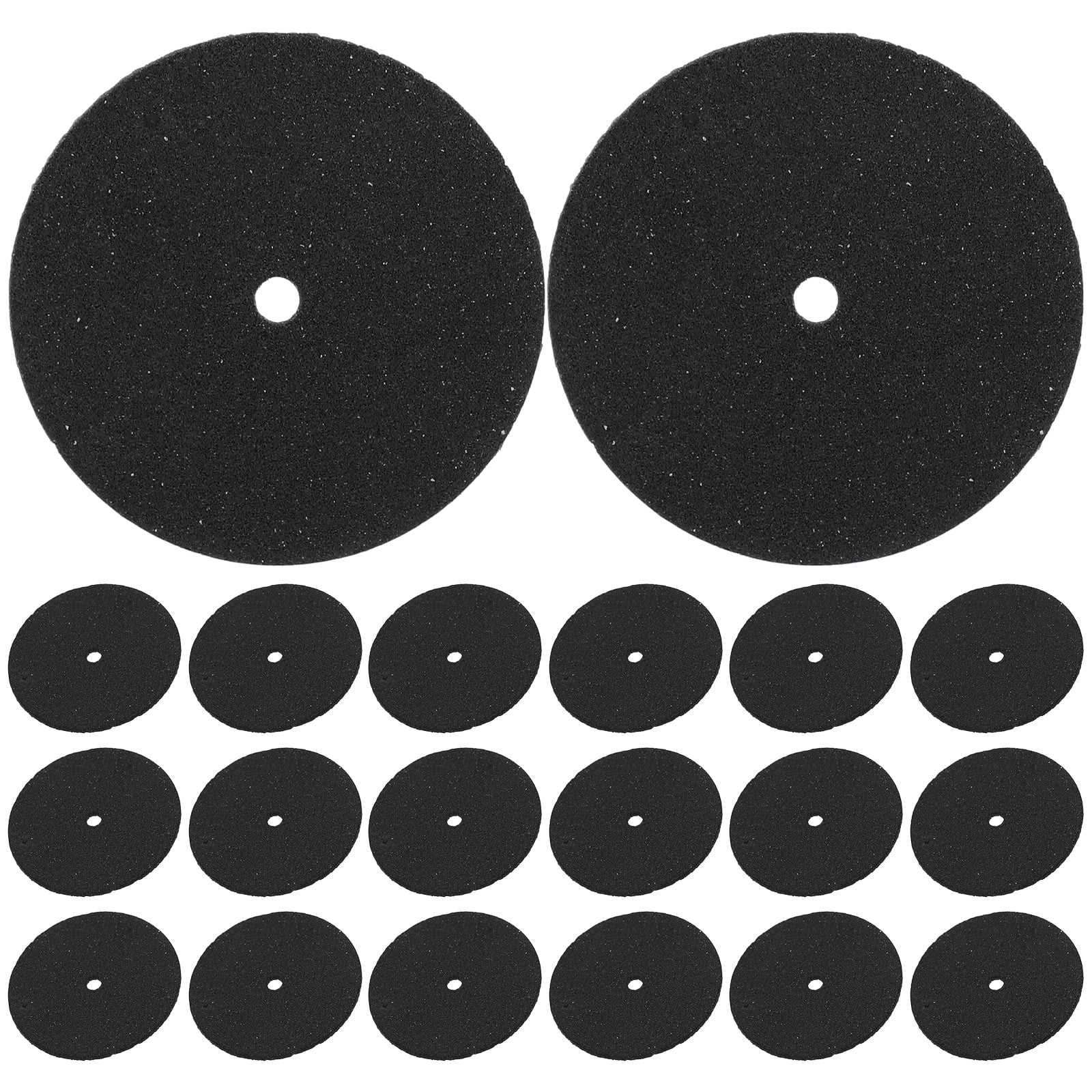 30 Pcs Cutting Discs Rubber Surface Polishing Wheel Panel Tape Lapel ...