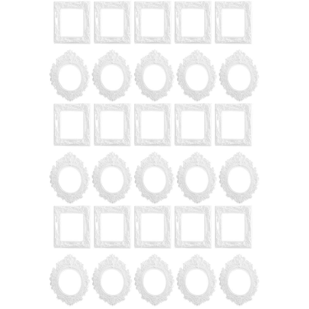30 Pcs DIY Photo Frame Decor Retro Photo Frame Frames for Photo Frame ...