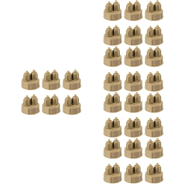 30 Pcs DIY Reactor Carbon Dioxide Bottle Caps Aquarium Bottle Caps Air ...