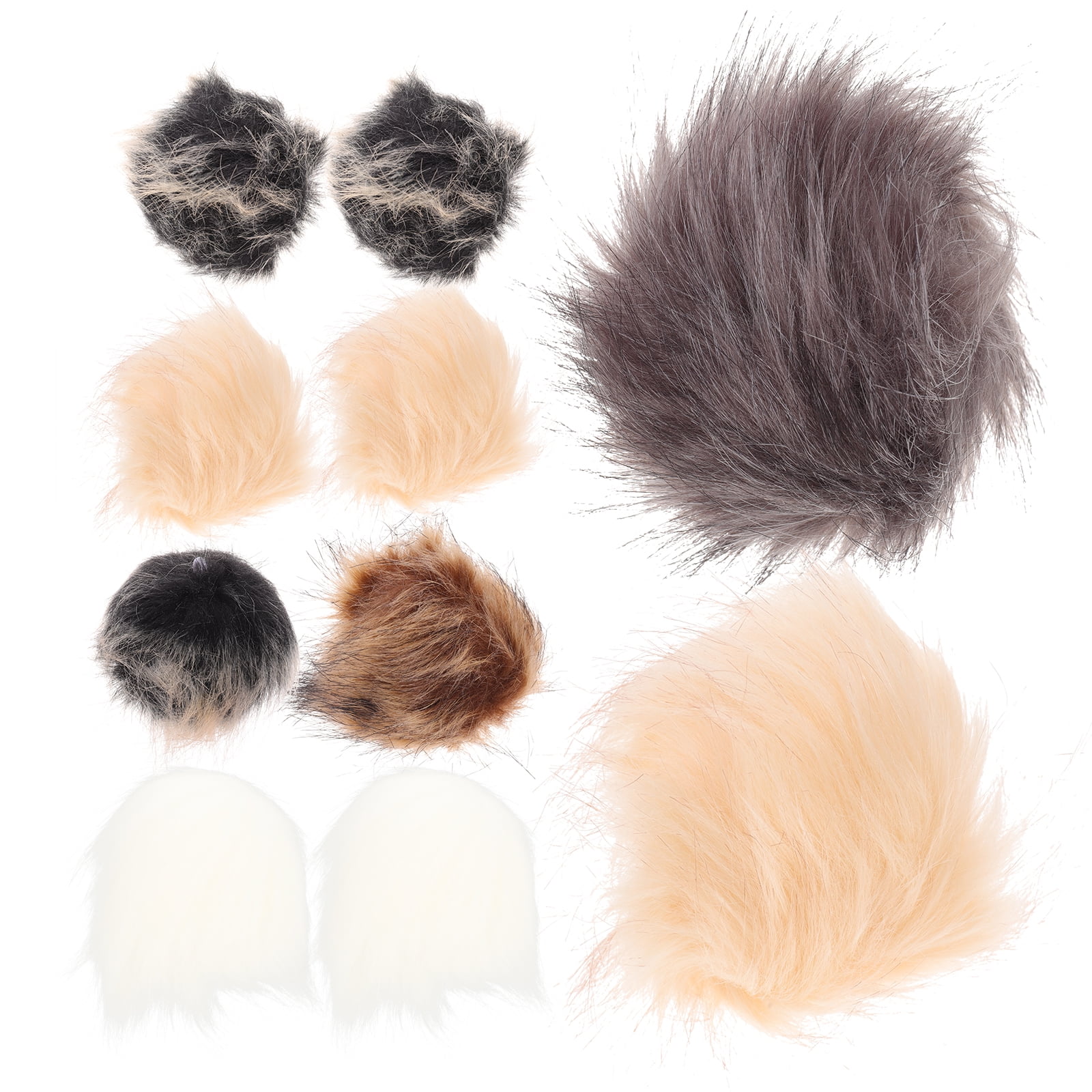 30 Pcs Decor DIY Artificial Wool Ball Fluffy Adornments Hat - Walmart.com
