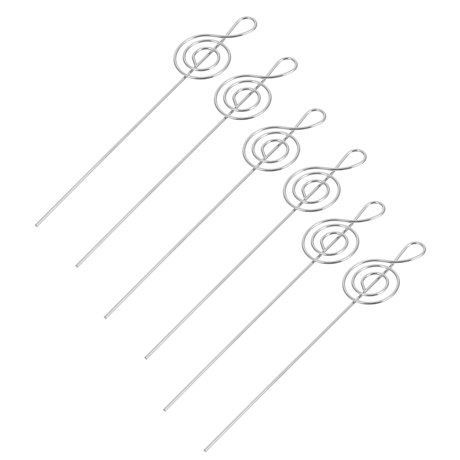 30 Pcs Desktop Clip Storage Rack Card Holder Business Place Wire ...