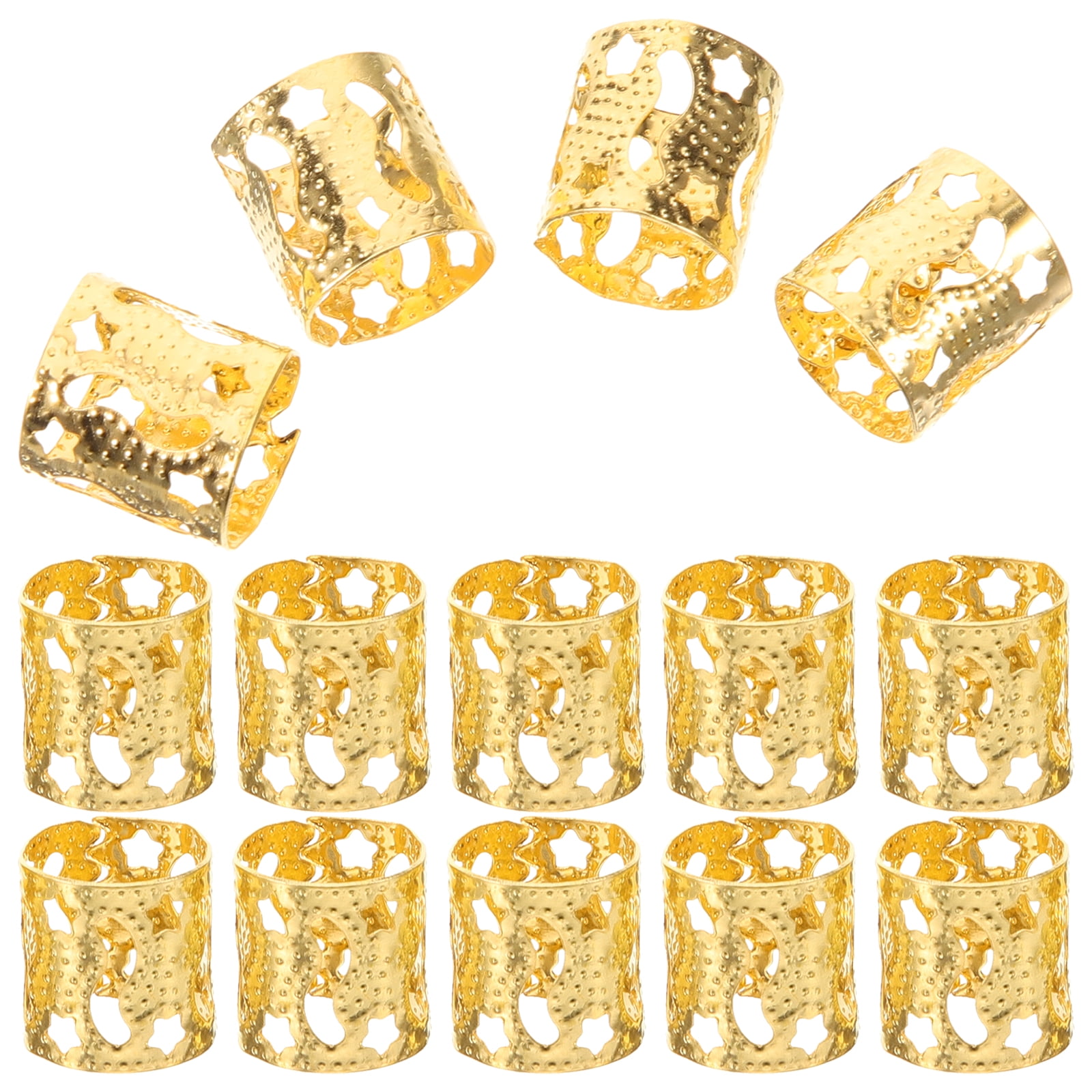 30 Pcs Dreadlock Accessories Hair Jewelry for Women Braids Pins U Shape ...