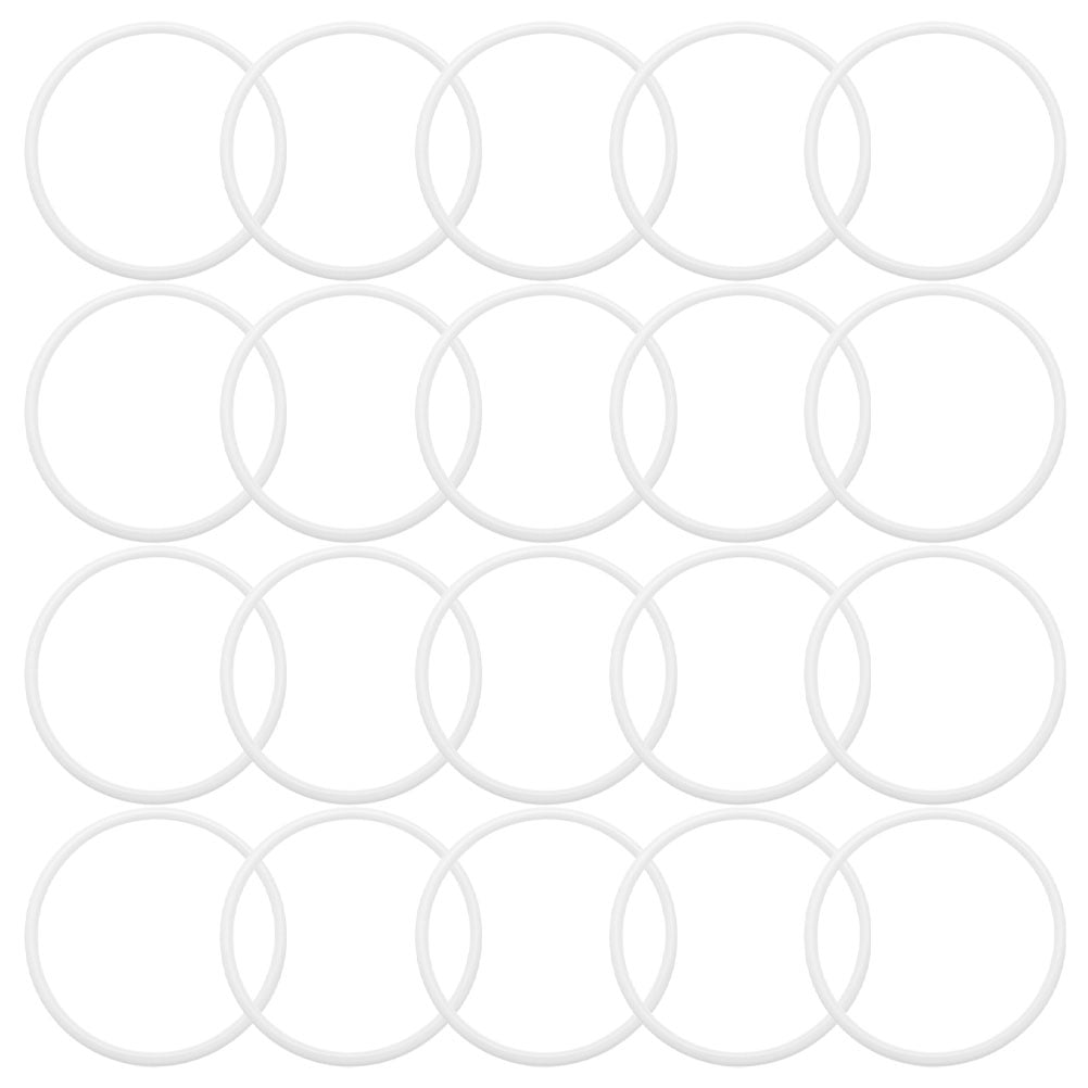 30 Pcs Dream Catcher Accessories Garland Plastic Rings for Macrame ...