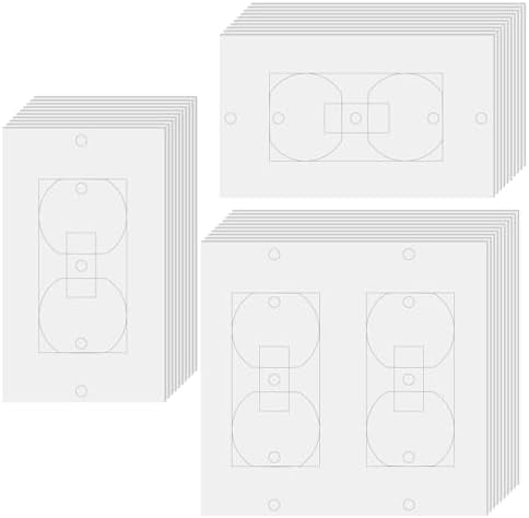 30 Pcs Electrical Outlet Insulation Pads, Outlet Insulators and Draft ...