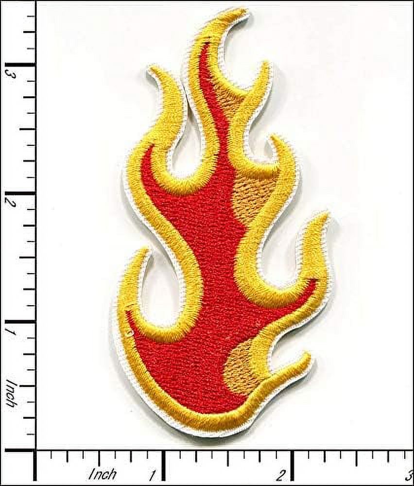 30 Pcs Embroidered Iron On Paches Fire Flame Ap059ab - Walmart.com