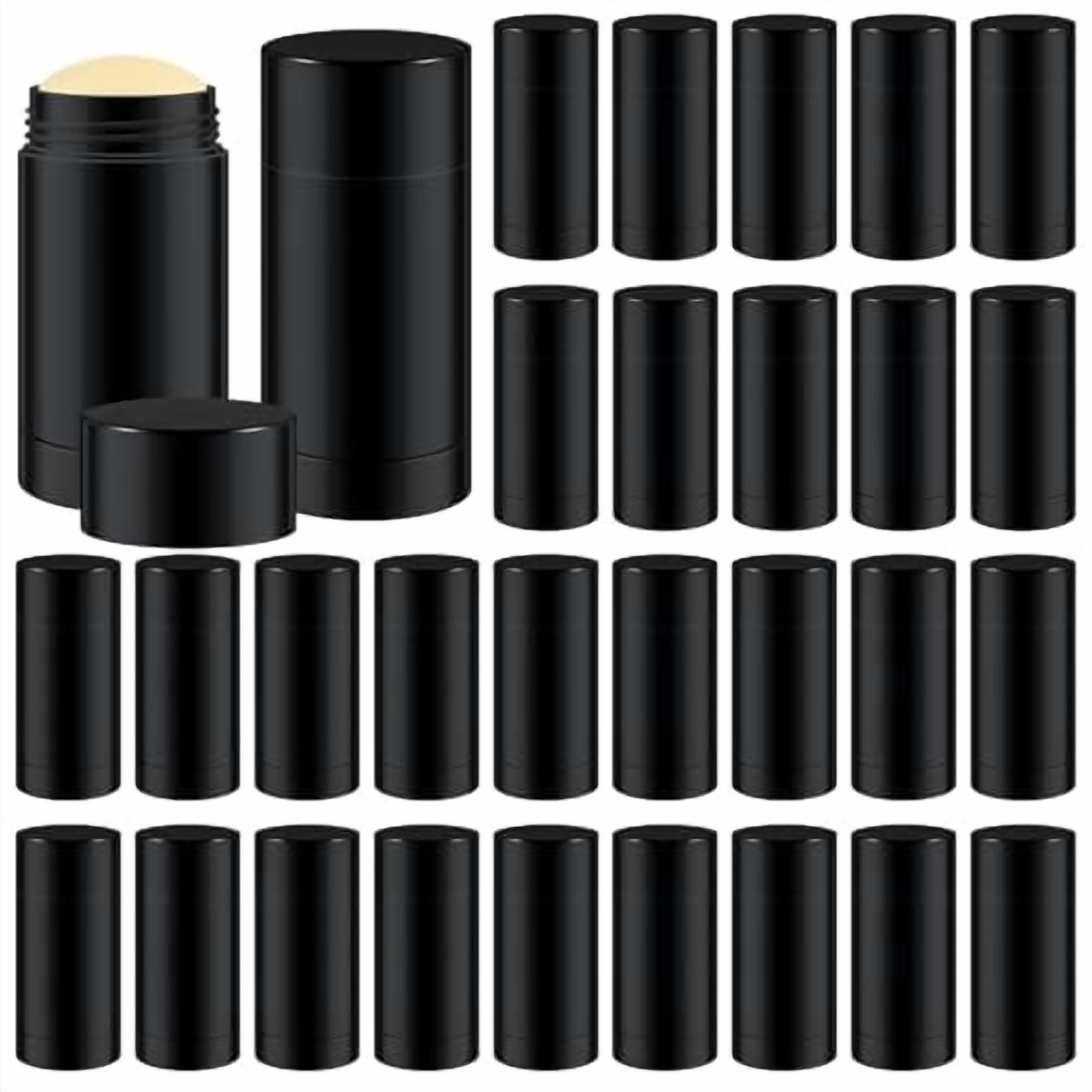 30 Pcs Empty Deodorant Containers Twist up Filling Stick Plastic ...
