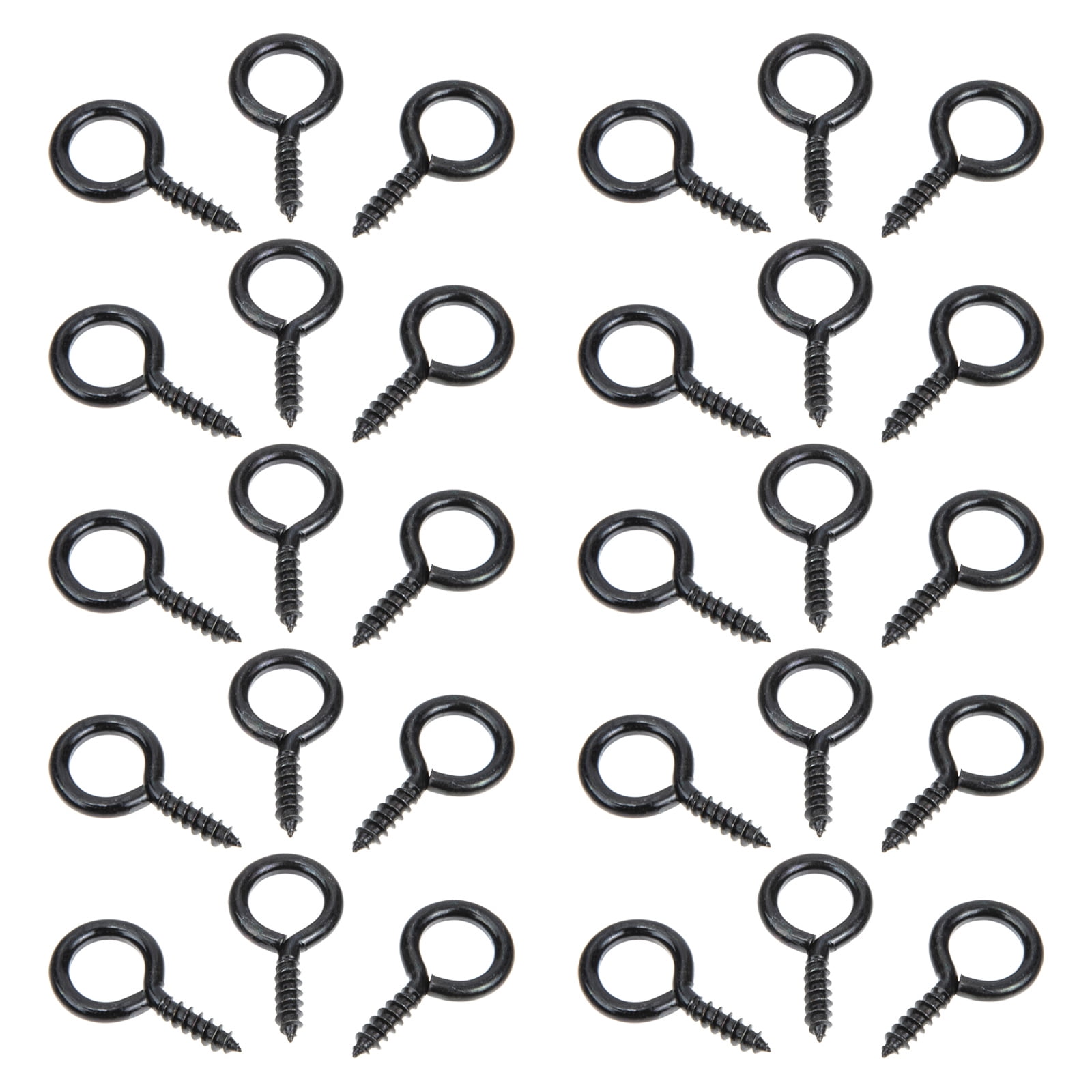 30 Pcs Eye Hooks Screw Self Tapping Heavy Duty Stainless Steel Ceiling ...