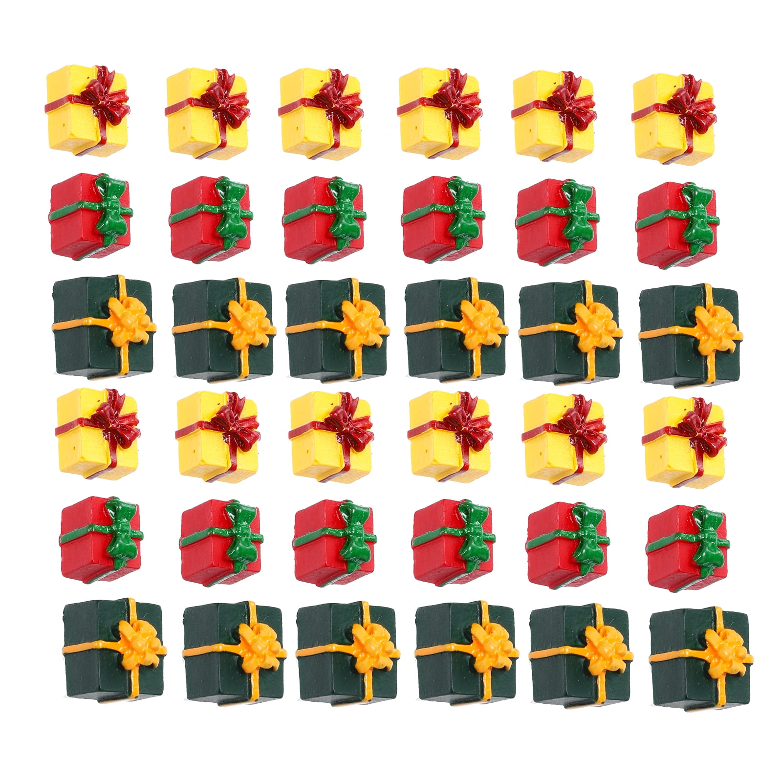 30 Pcs Figurine Presents Resin Gift Box Living Room Decorations Vintage ...