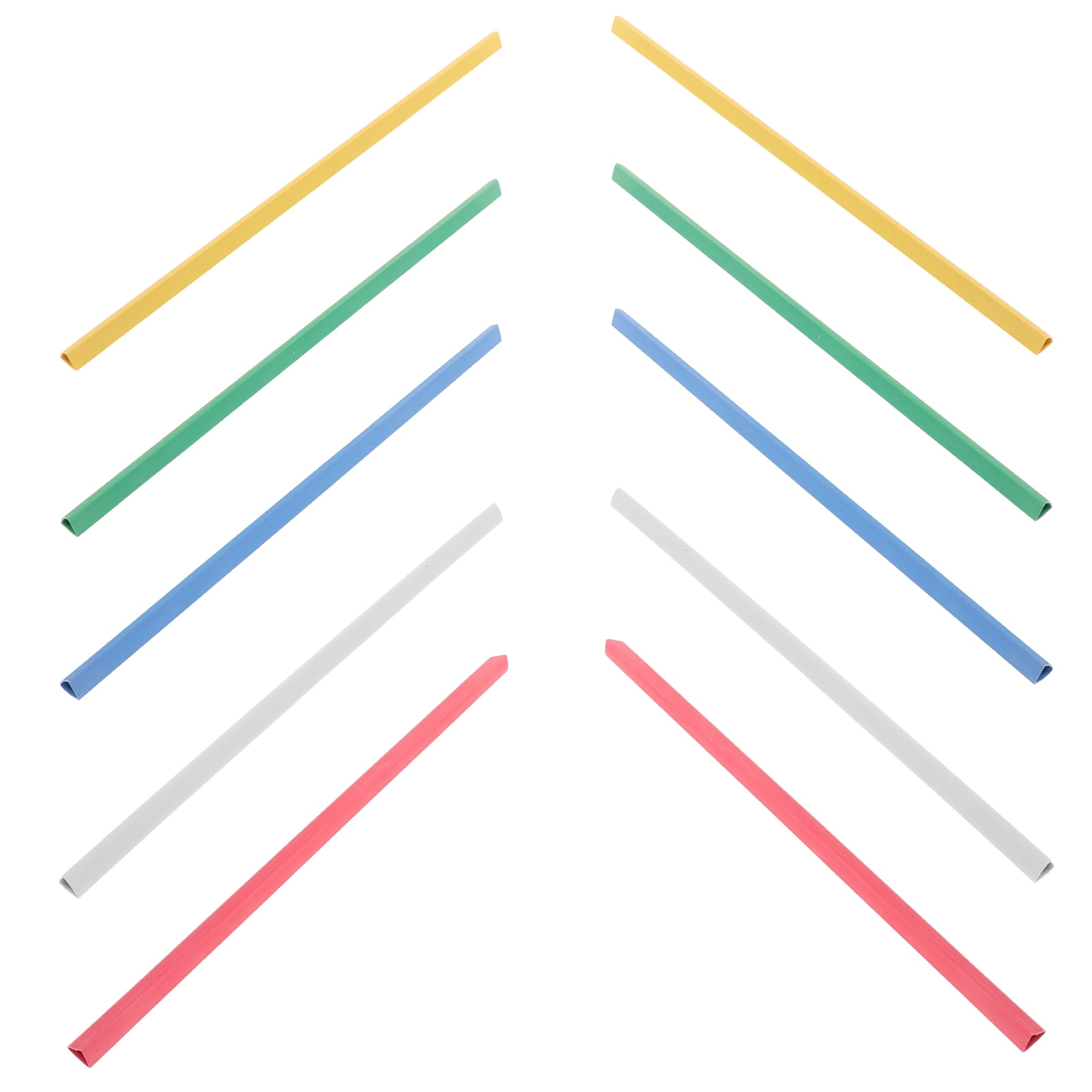 30Pcs Bookbinding Slide Binders Spine Bars Plastic Grip Binding Bars ...