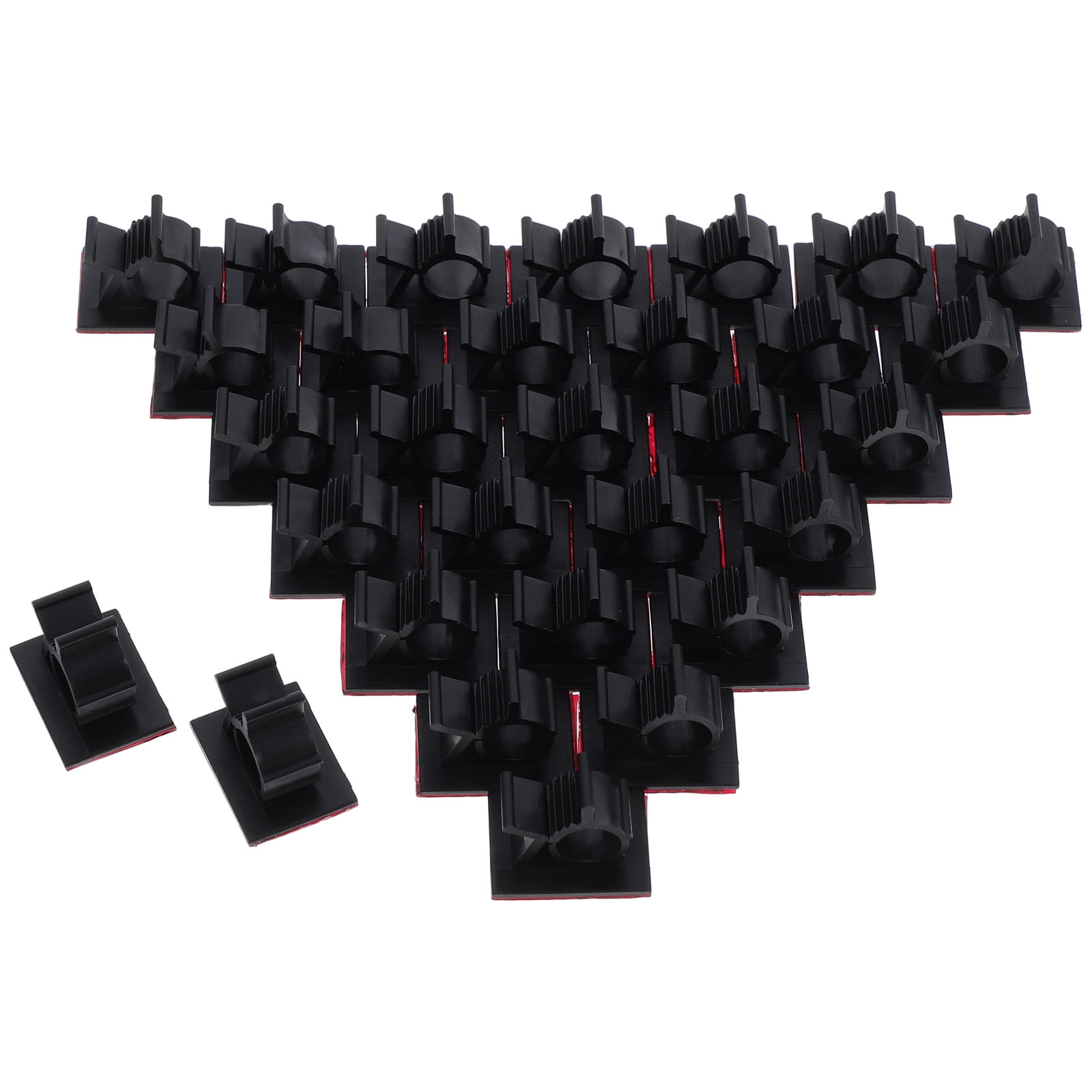 30 Pcs Fixture Comb Management Buckle Tie Adhesive Cable Clamp ...