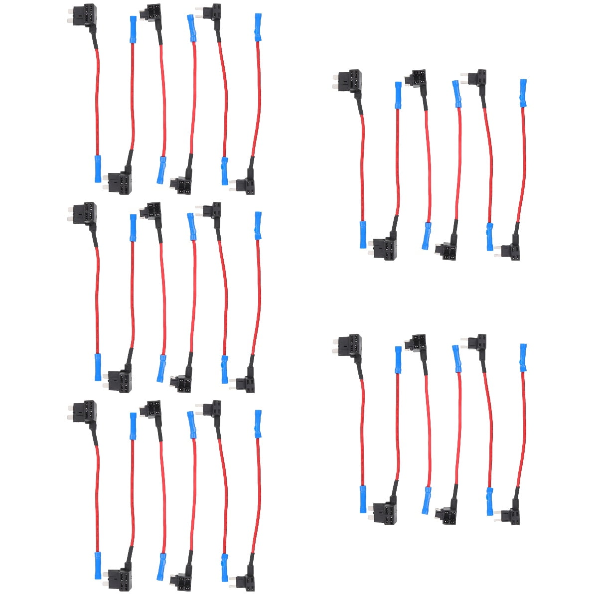 30 Pcs Fuse Taps Automotive Inline Blade Holder Holders Circuit Car ...