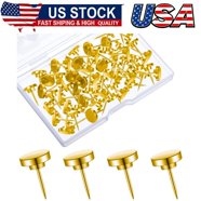 Mipcase Wall Push Pin Picture Hooks 50 Pcs Decorative Plastic Durable ...