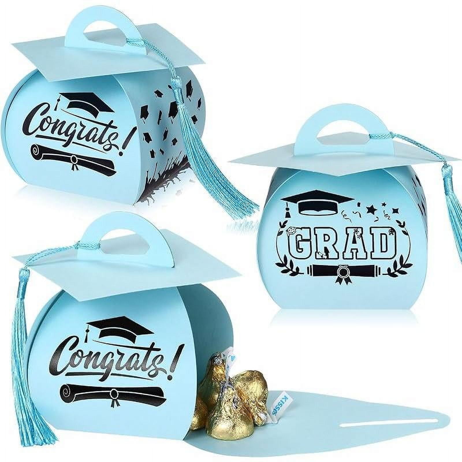 30 Pcs Graduation Cap Gift Boxes Graduation Decorations Class of 2025 ...