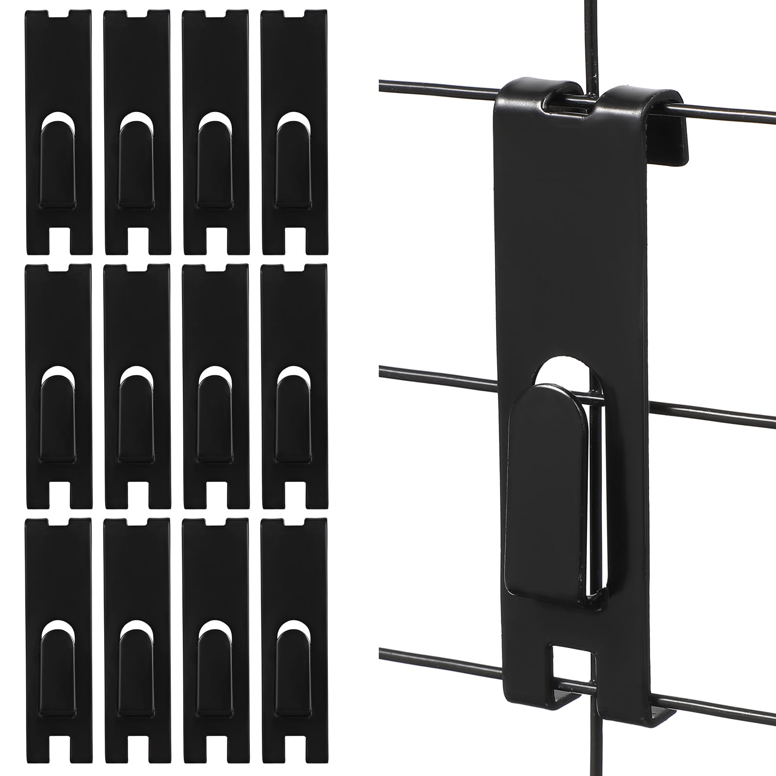 30 Pcs Grid Wall Hooks Heavy Duty Metal Display Organizers for Picture ...
