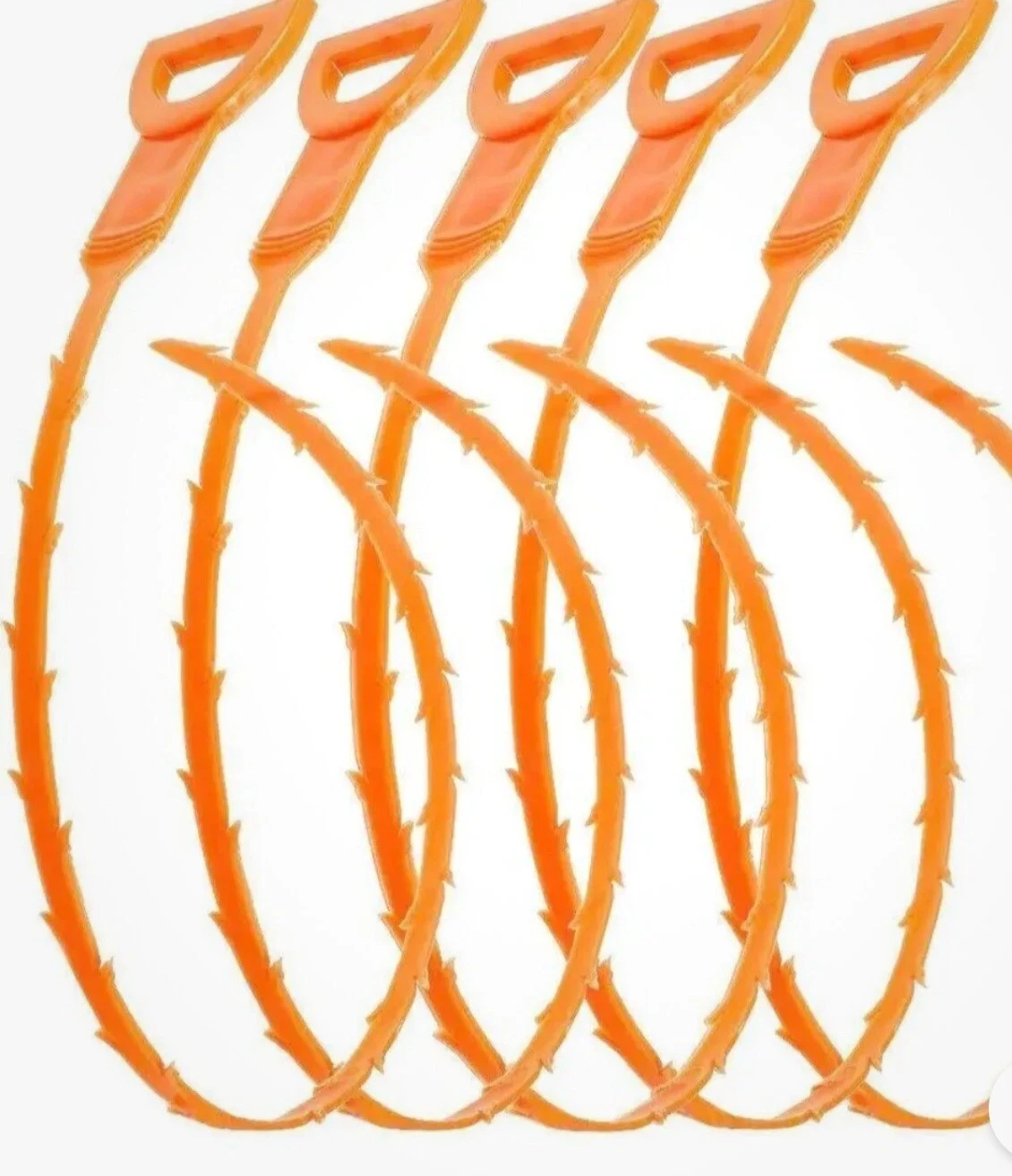 30 Pcs Hair Drain Cleaner Tool 20" Snake Drain Clog Remover Easy Use ...