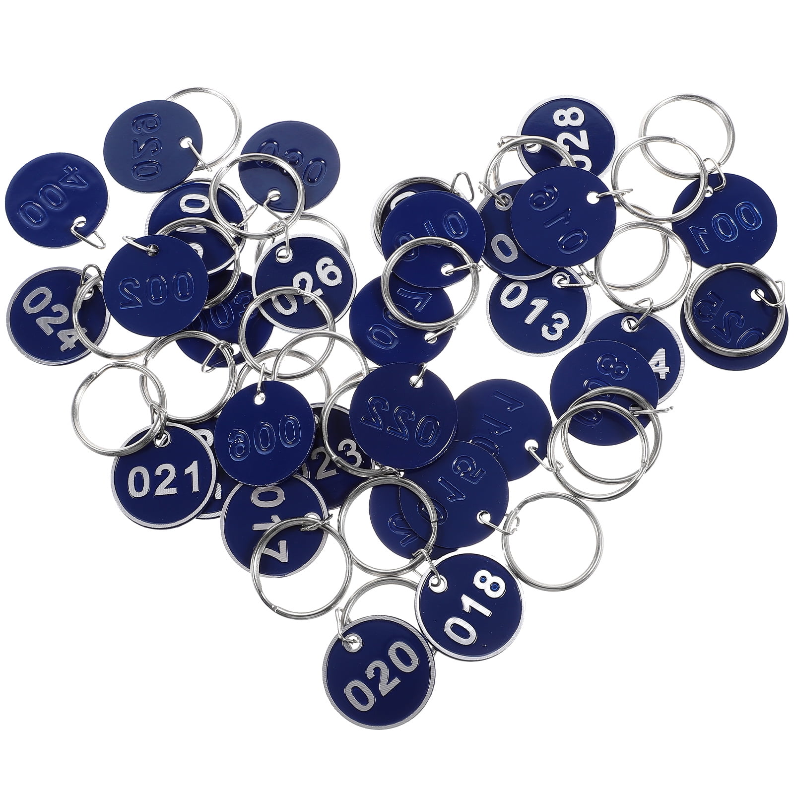 30 Pcs Hand Number Plate Tags for Keys Identification Labels Pendant ...