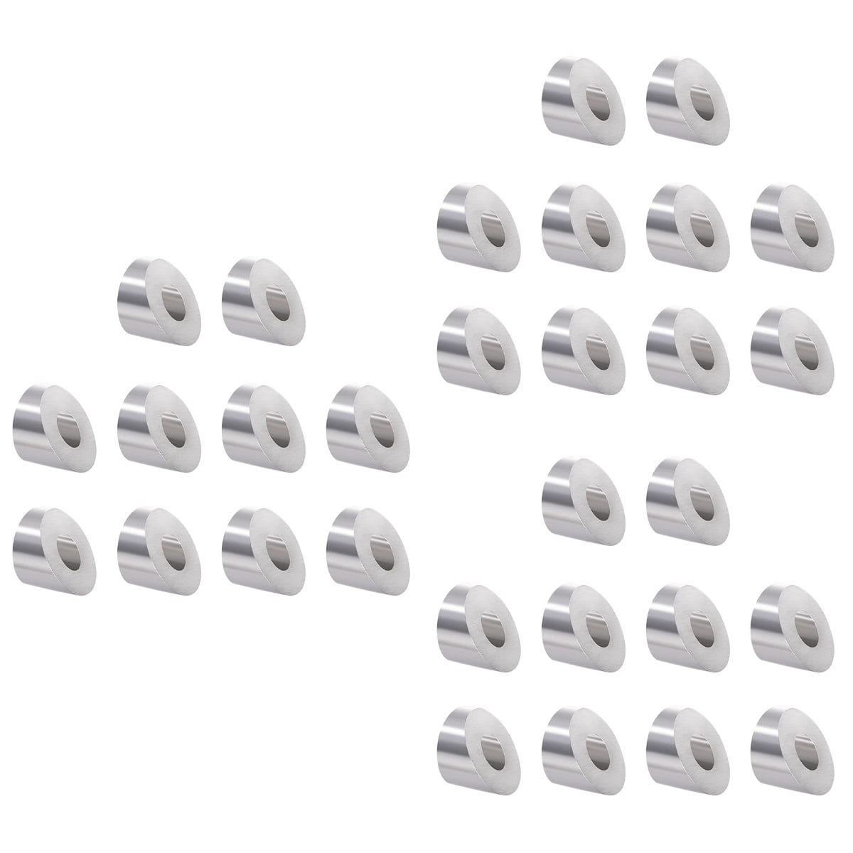 30 Pcs Handrail Bracket Deck Post Base Washer Printing Wire Rope ...
