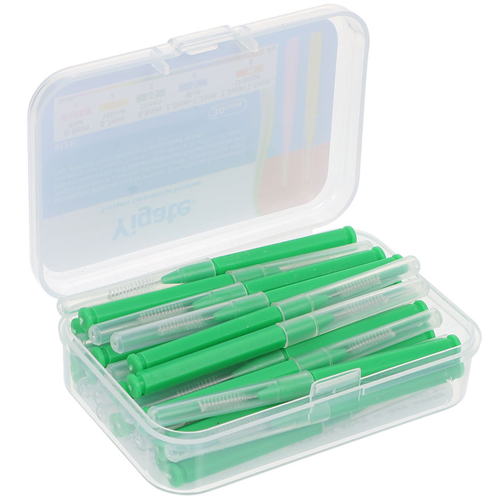 30 Pcs Interdental Brush Toothpicks Floss Child Professional Manual ...